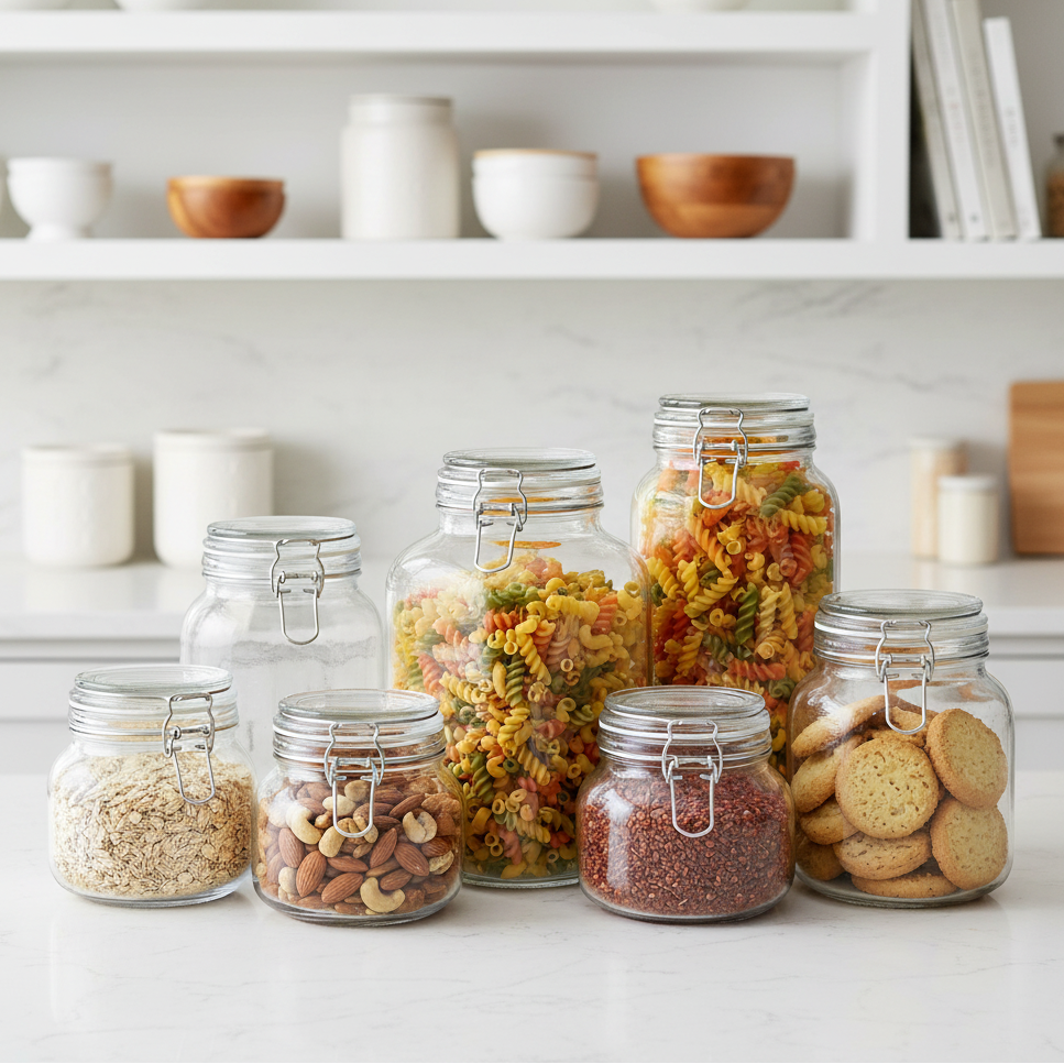 Sealable Jar with Lock – edys.lk